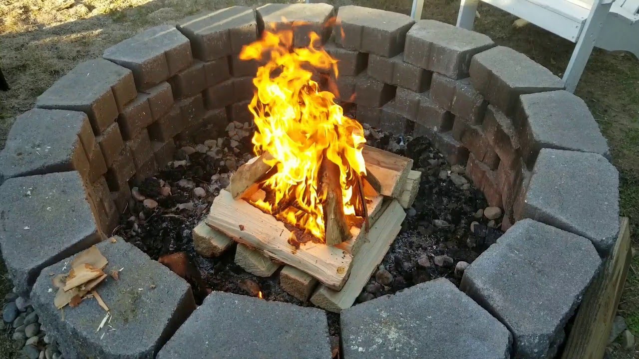 BushCraft | Upside Down Campfire - YouTube