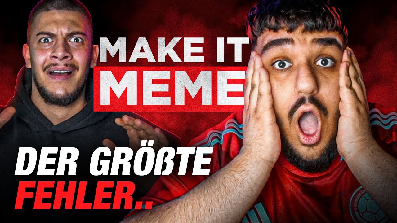 Der GRÖSSTE FEHLER meines LEBENS.. MAKE IT MEME mit COMMUNITY.. 💀😩 ...