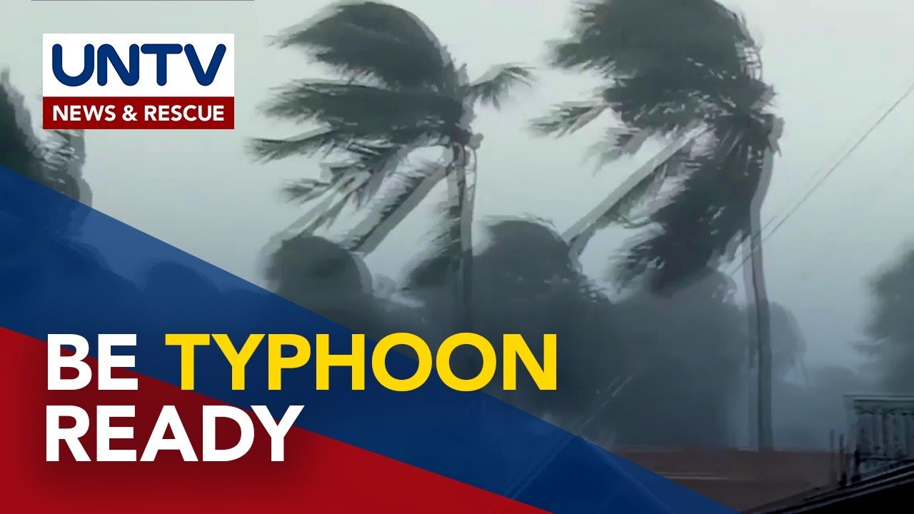 NDRRMC urges public to prepare for destructive typhoons - YouTube