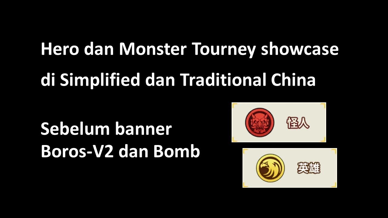 Hero dan Monster Tourney showcase | Final - YouTube