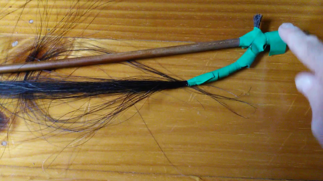 Repairing a kemenche (Pontic lyra) bow - Part 1 - YouTube