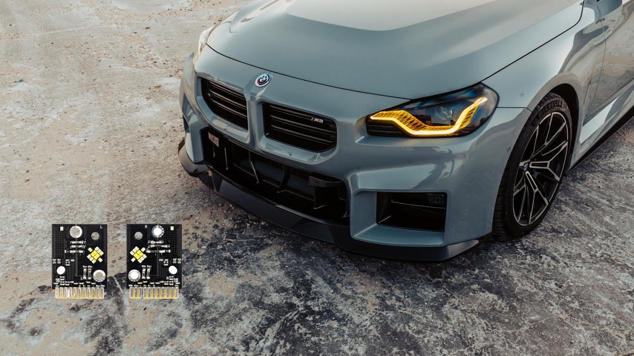 THE YELLOW DRL MOD FOR YOUR G87 M2 (CSL Modules) - YouTube