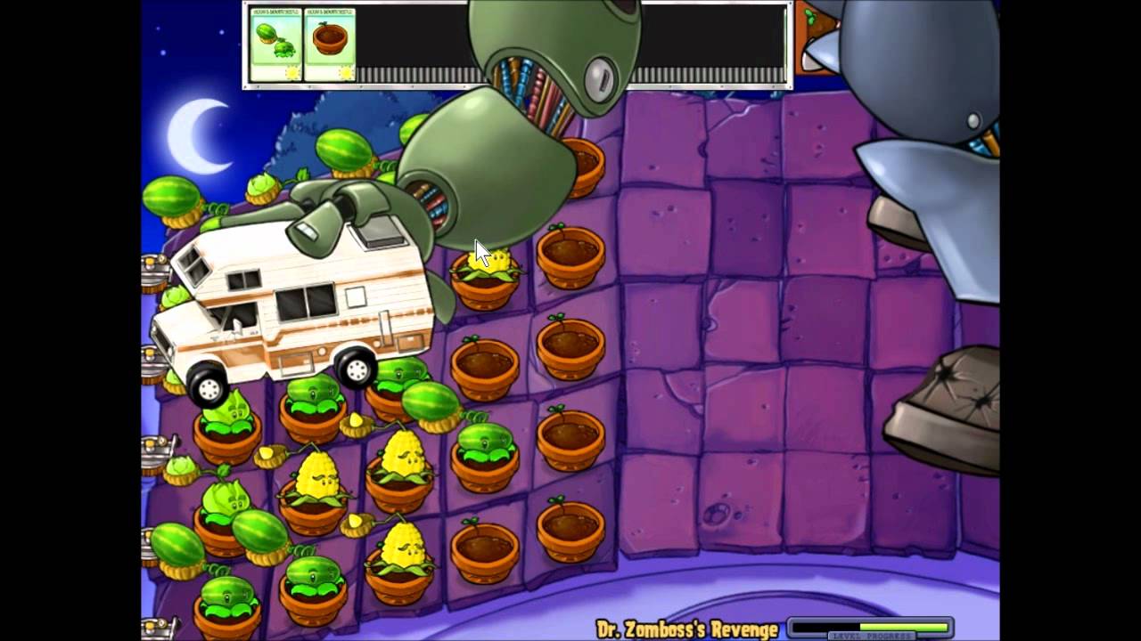 Let's Play Plants vs. Zombies! - 033 - Dr. Zomboss' Revenge, and the ...