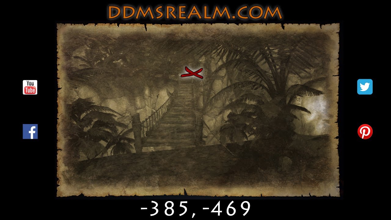 Neverwinter - Jungle of Chult - Treasure Map Location - South Bridge ...