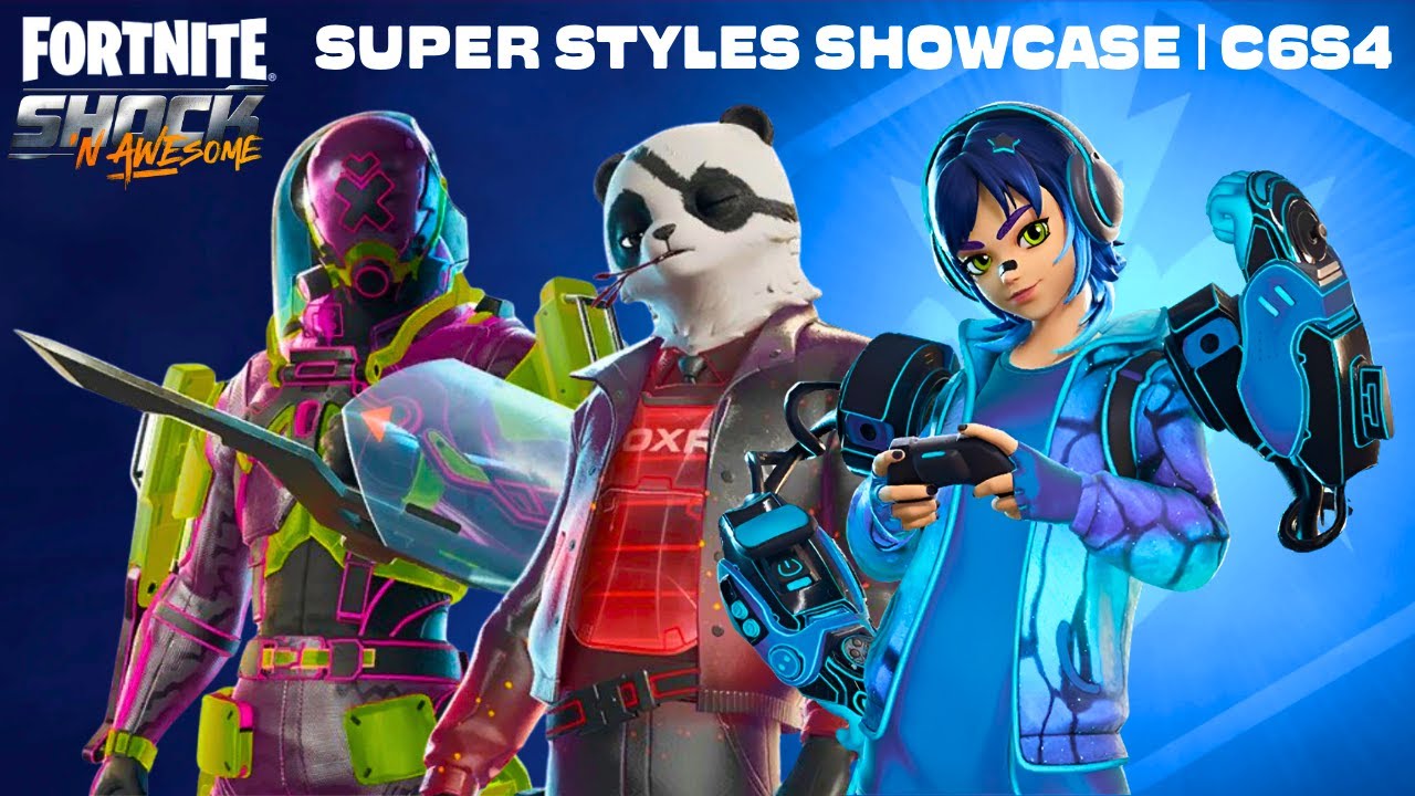 Fortnite Chapter 6 Season 4 Super Styles Showcase! - YouTube