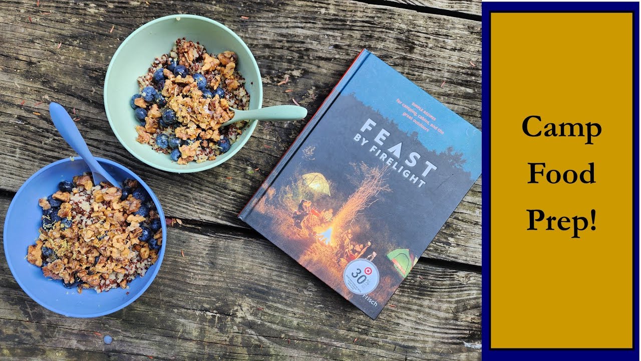 Chaotic Camping Food Prep!! Breakfast, Lunch & Dinner (Getting Ready ...