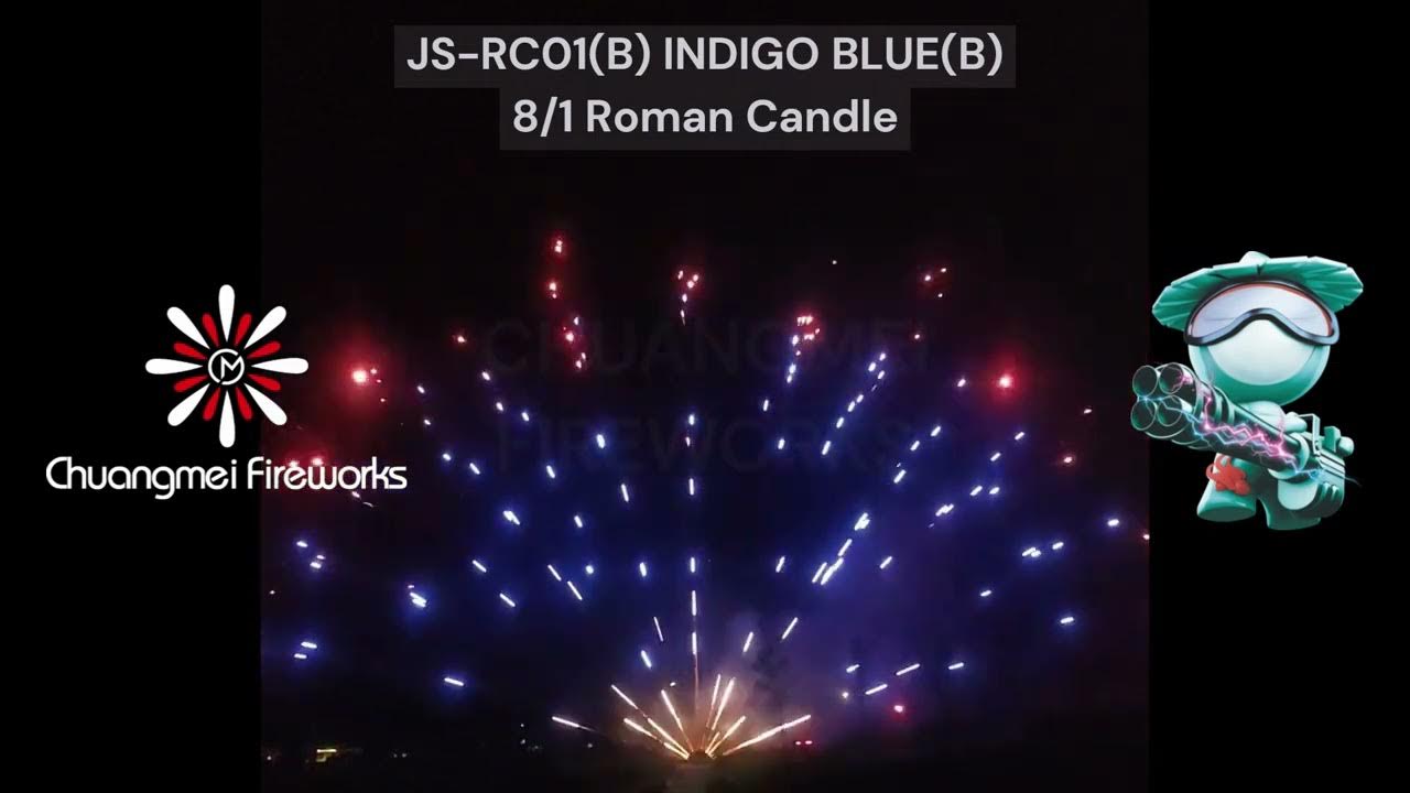 JS-RC02 INDIGO BLUE (PURE) --Pure Blue to Red Strobe -- Quiet Version - YouTube