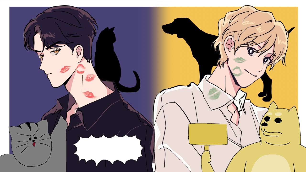 [Animal Partner] Cat Boyfriend VS Dog Boyfriend - YouTube