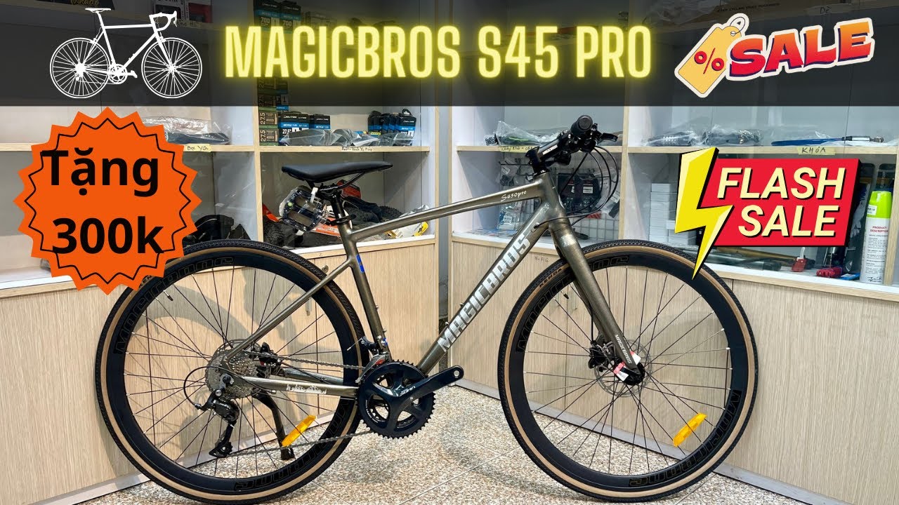 👉 Chiếc xe đạp đường phố cấu hình cực ngon Magicbros S450 Pro ...