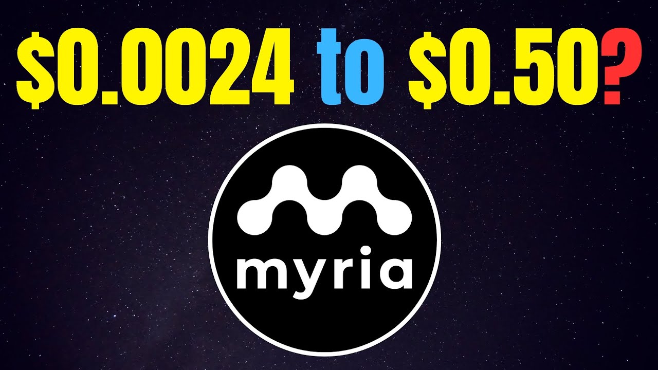 MYRIA: $0.50 STILL POSSIBLE? | MYRIA Price Prediction - YouTube