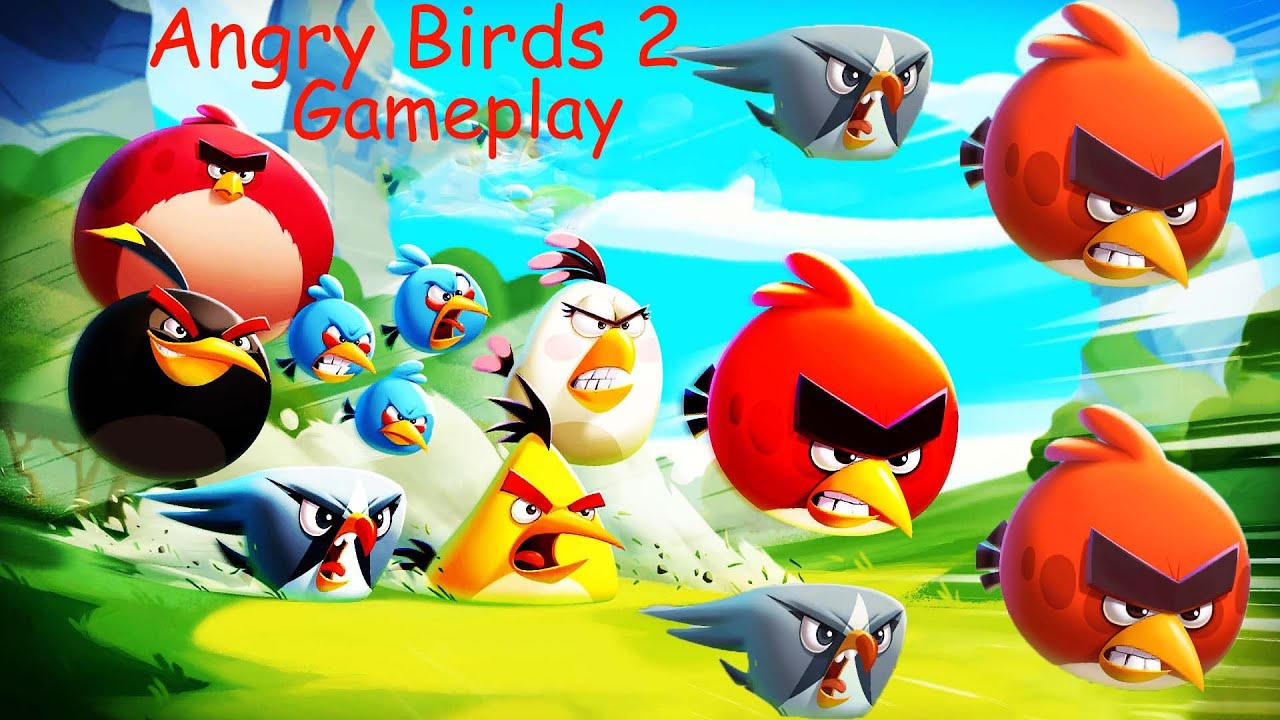 Angry Bird 2 (Bamboo Forest) Level (39 To 55) Walkthrough Gameplay HD ...
