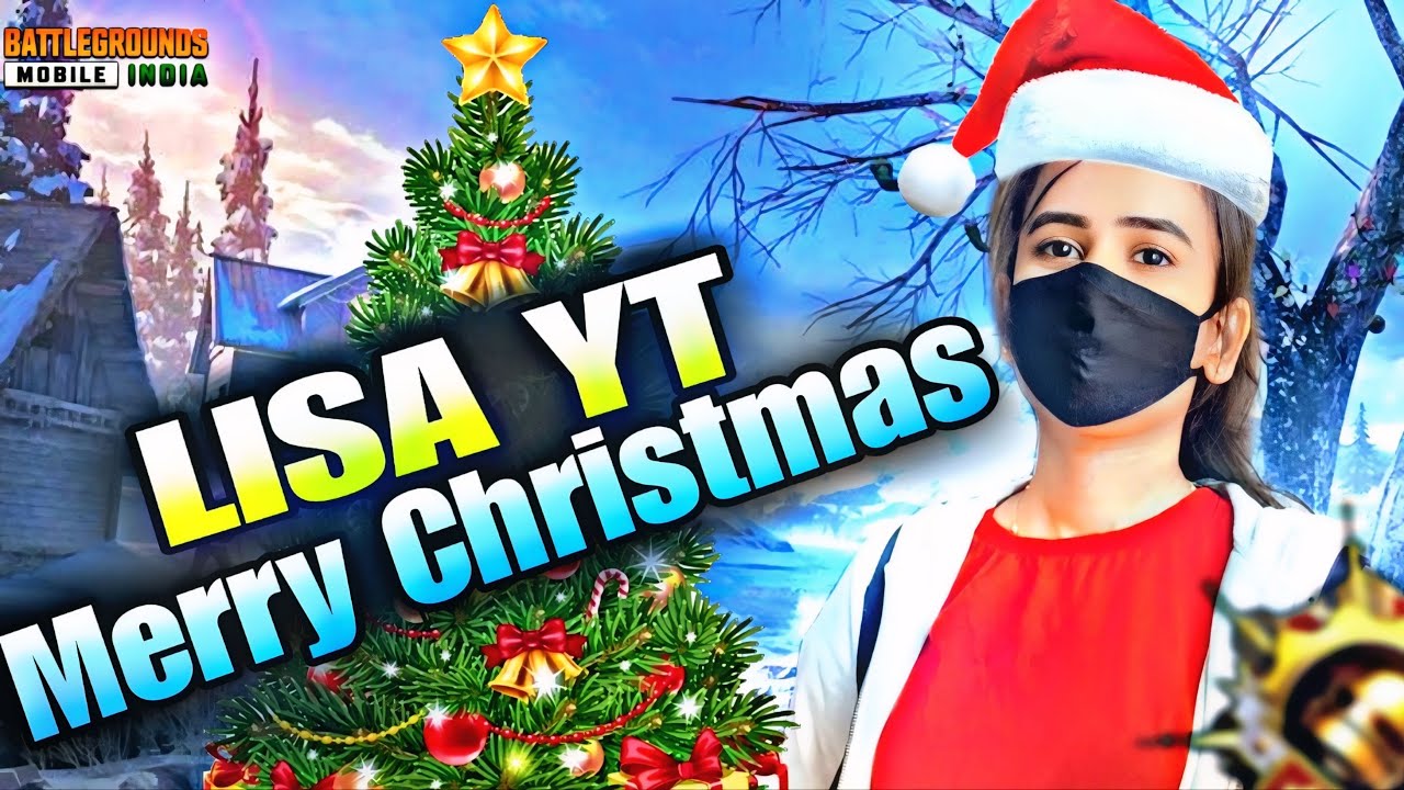 MERRY CHRISTMAS 🎄🎁LISA YT ️| GIRL GAMER #bgmi #bgmilive #girlgamer # ...
