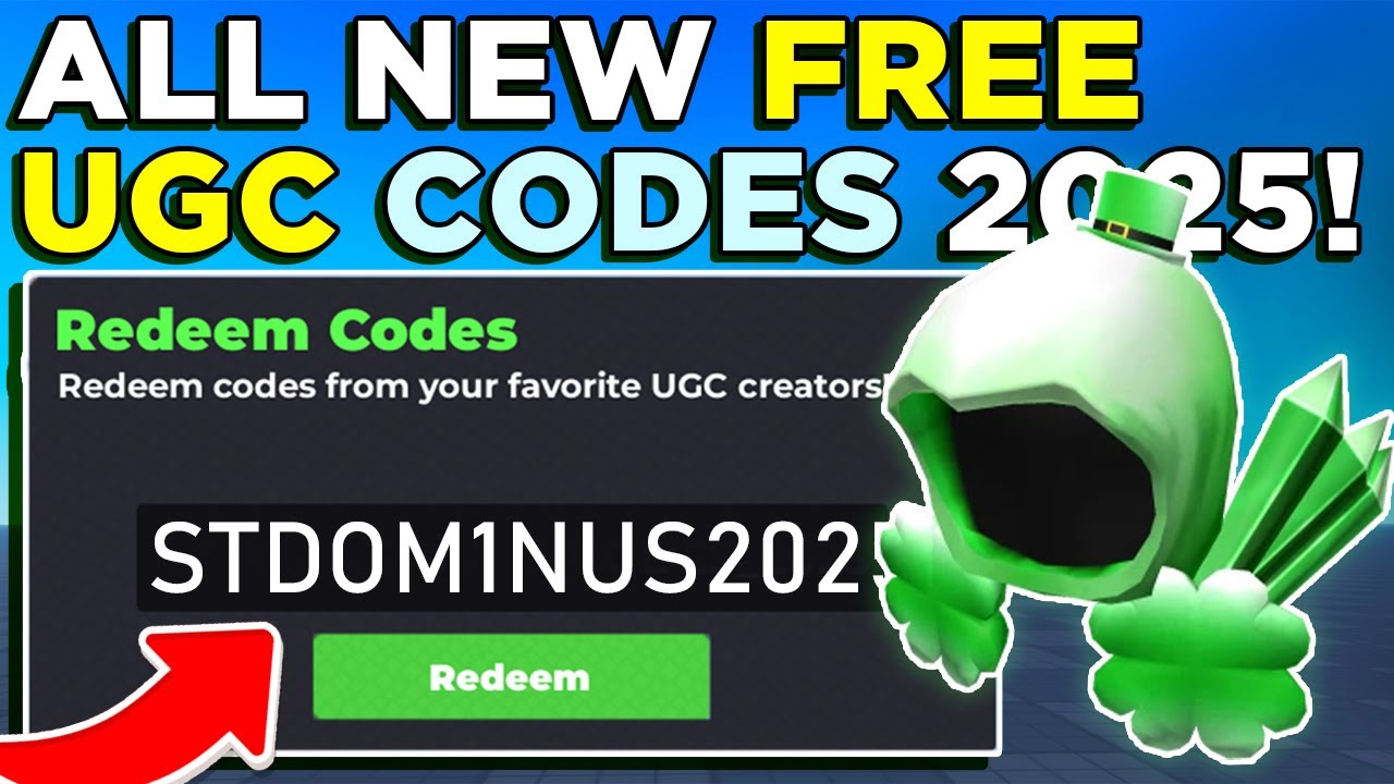 All New FREE UGC Promo Codes in Roblox! (2025) - YouTube