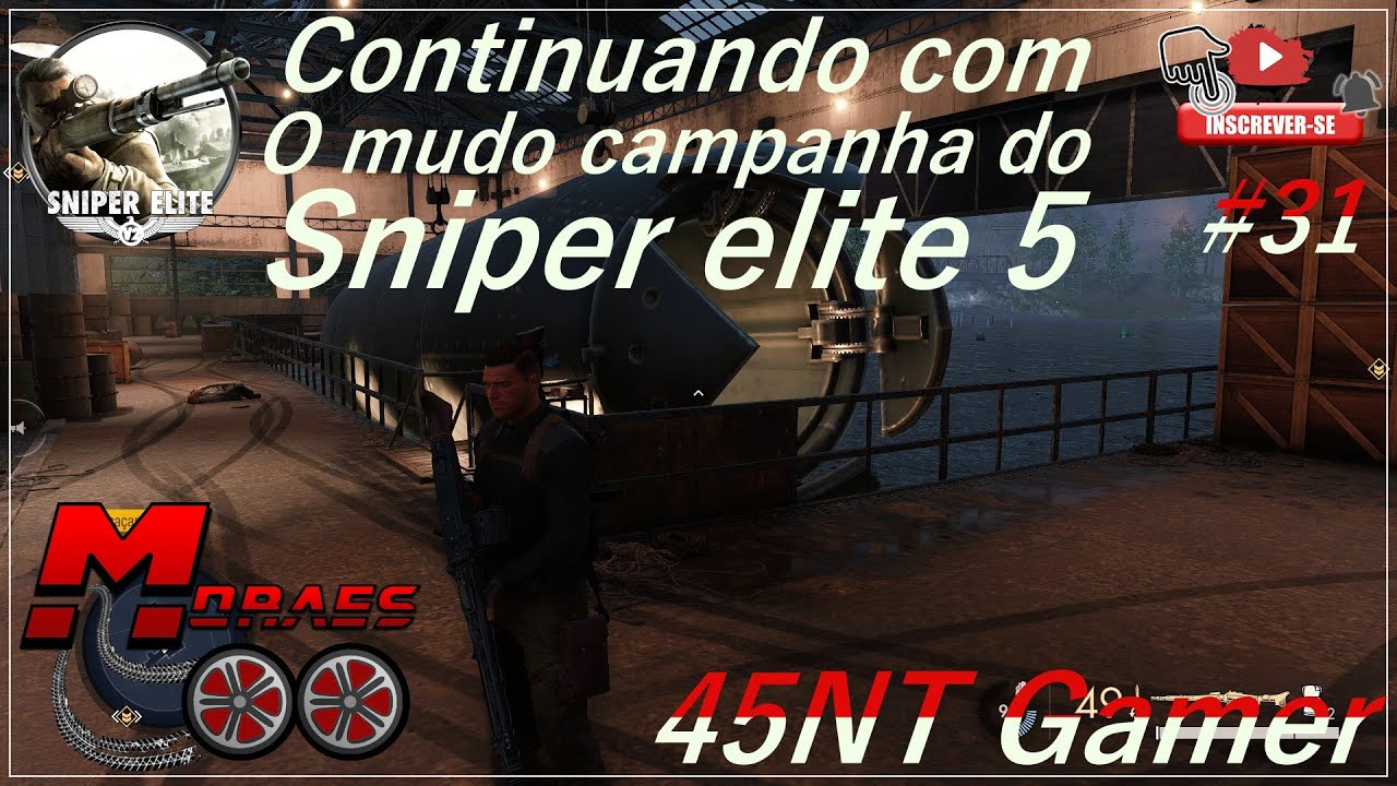 Continuando com o modo campanha do jogo Sniper Elite 5 no PC #31 - YouTube