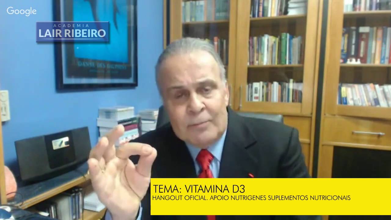 Hangout com Dr. Lair Ribeiro sobre Vitamina D3 - YouTube