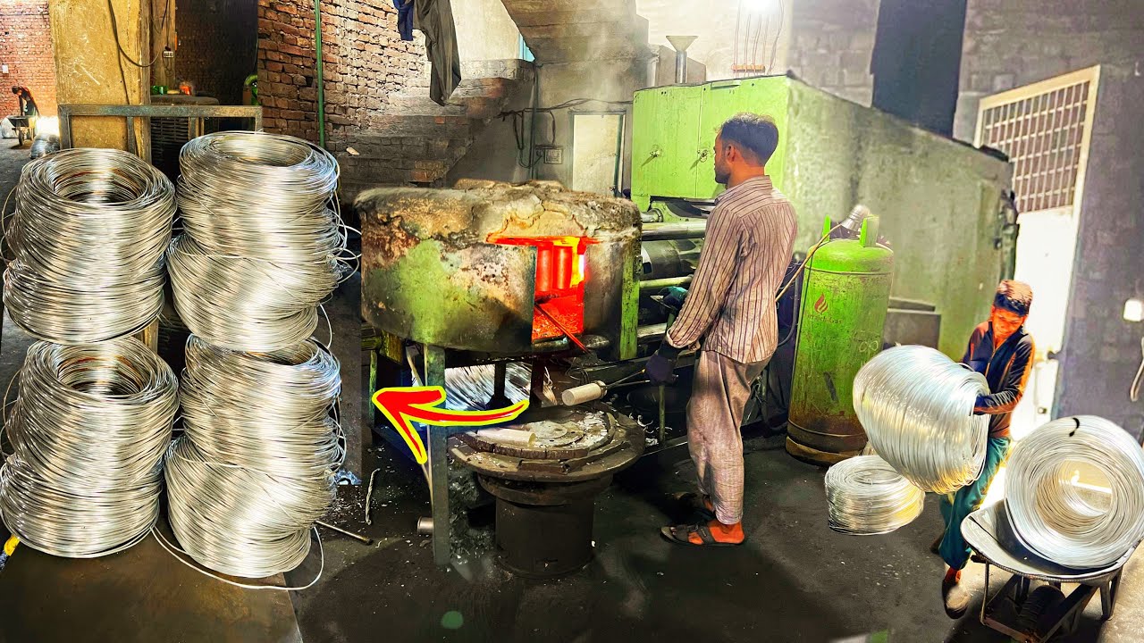 Great way of melting the aluminum casting it into billets and then ...