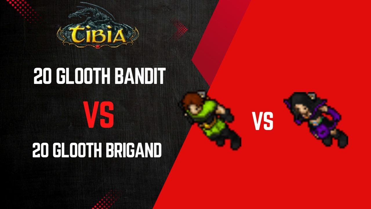 👦🟢 Glooth Bandit vs Glooth Brigand 👧🟢 | Tibia Versus ⚔️ - YouTube