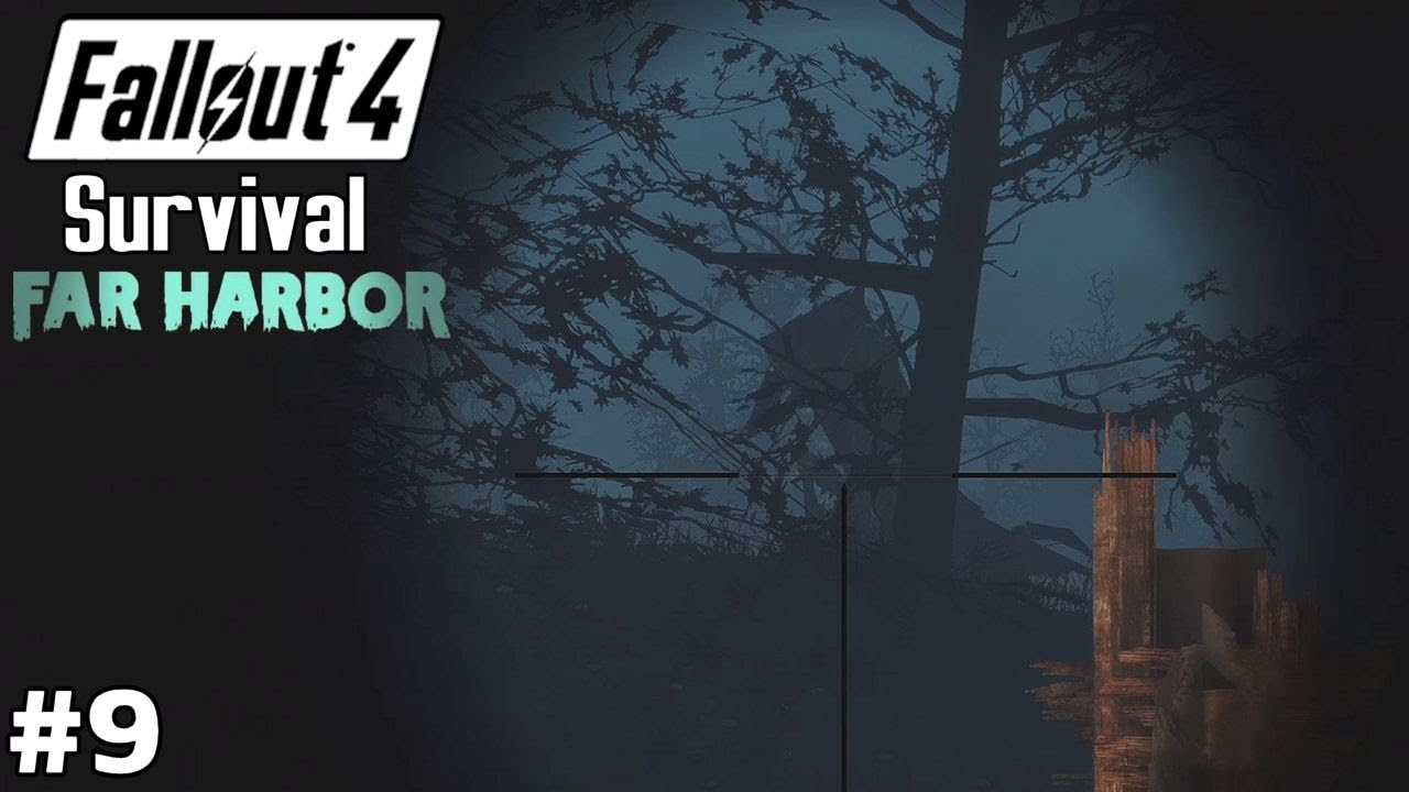 Hunting the Fog Crawler - Fallout 4 Survival Far Harbor [ep9] - YouTube