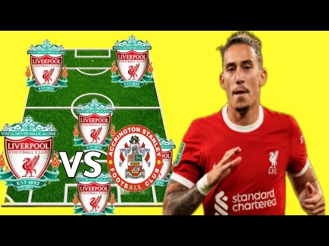 The Red devils 👹🥶 Liverpool vs Accrington starting lineup #sports # ...