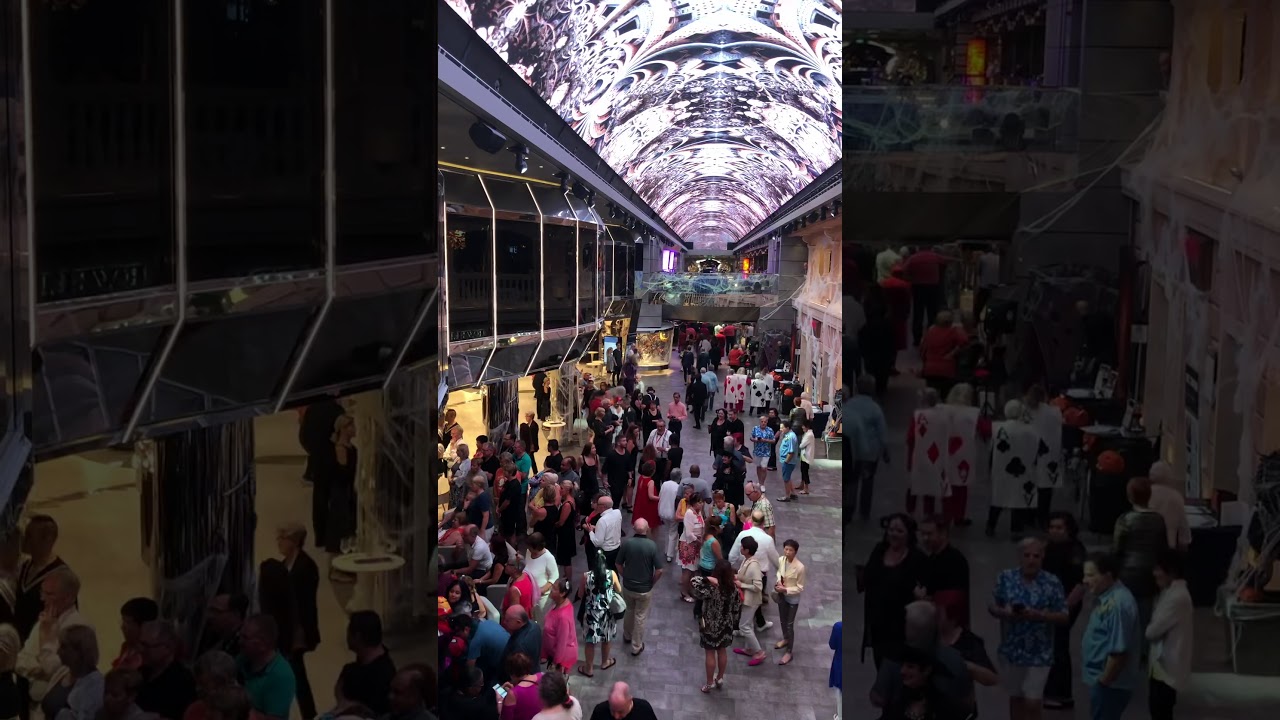 Msc Meraviglia Atrium Promenade - YouTube
