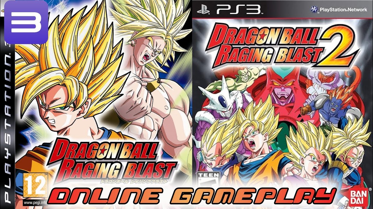 So Dragon Ball Raging Blast 1 and 2's online now Work on RPCS3 - YouTube