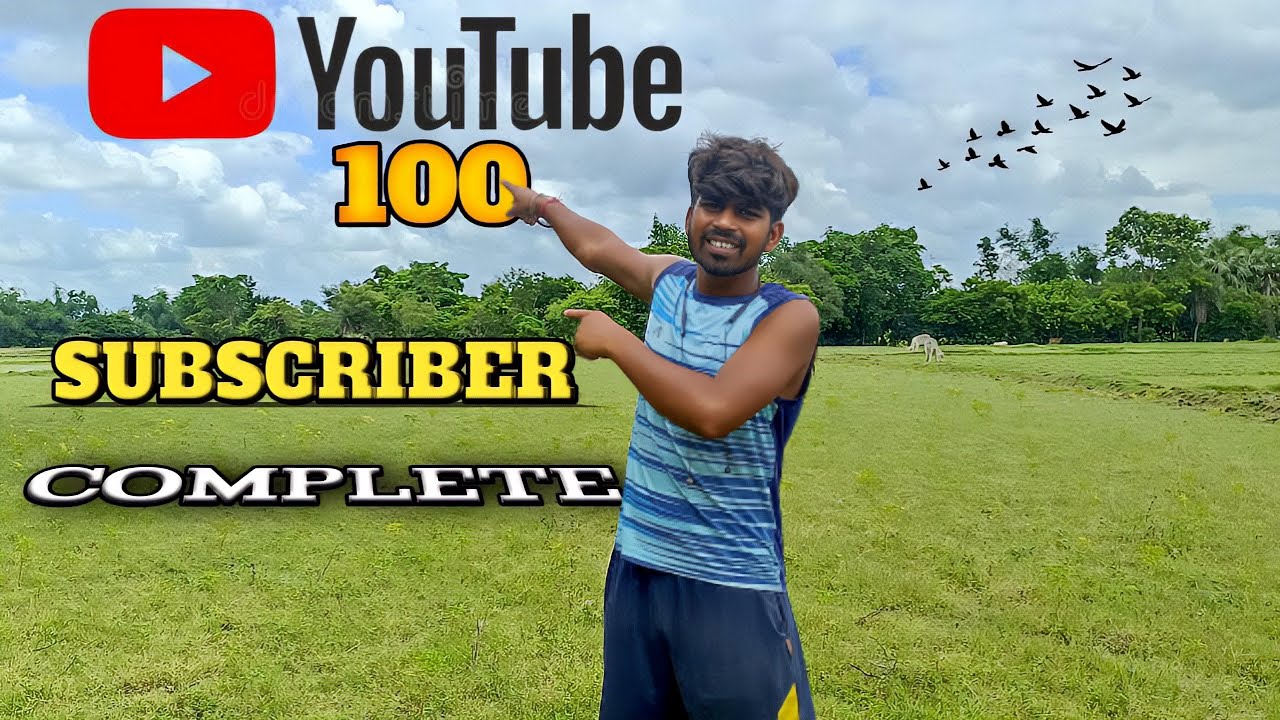 100 subscribe complete ️100 subscriber complete on YouTube ️ - YouTube