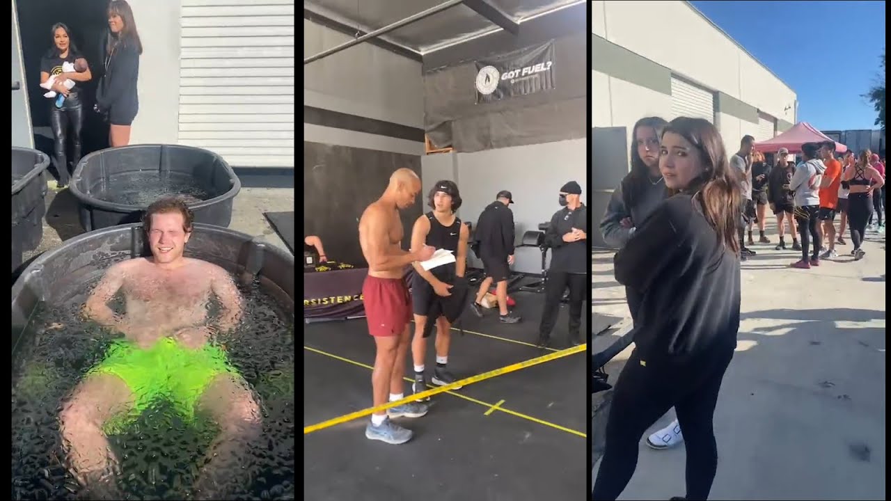DAVID GOGGINS after Finishing Miles 37-40 | 4X4X48 CHALLENGE 2022 ...