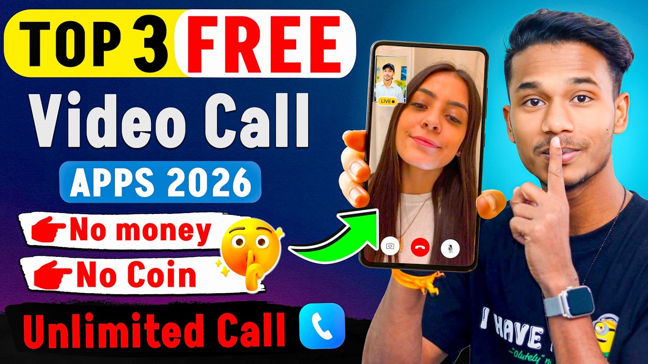 Top 3 Free Video Call Apps 2026 | Best Free Video Call App with Girls ...