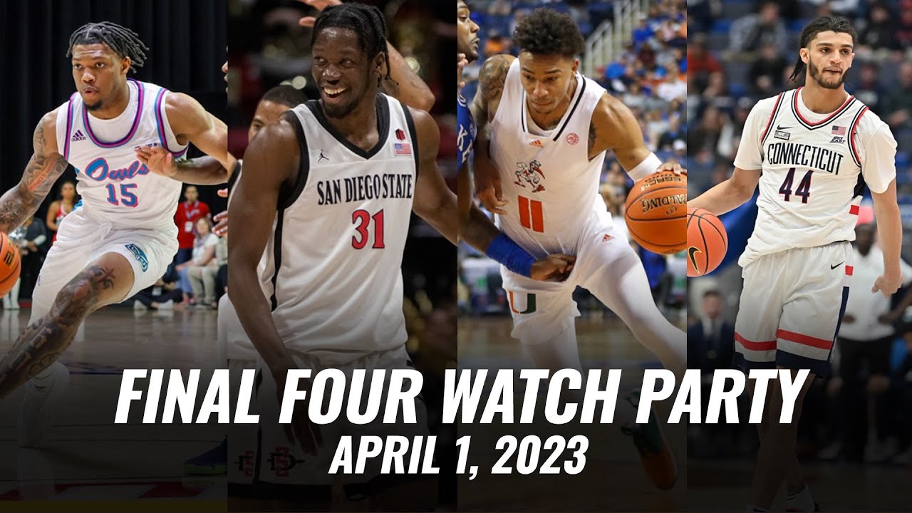 Final Four Watch Party - March Madness - Final Four Live Sweat - YouTube