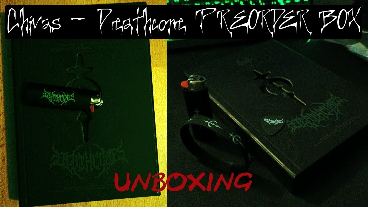 chivas - "Deathcore" [PREORDER BOX] | UNBOXING / OPENING (+dodatki ...