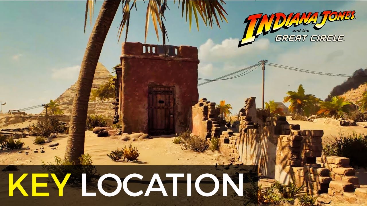 Discarded Key Location in Gizeh - INDIANA JONES & THE GREAT CIRCLE ...