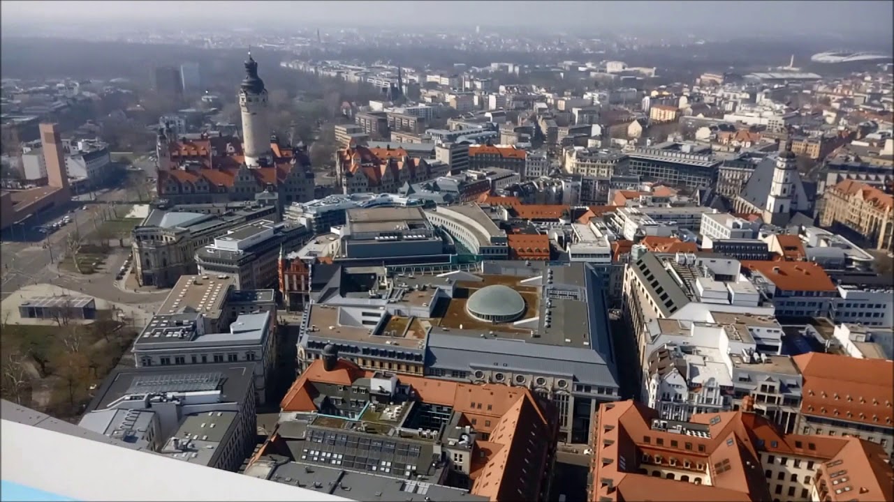 Panorama Tower ( Germany - Leipzig ) City-Hochhaus Leipzig MDR - YouTube