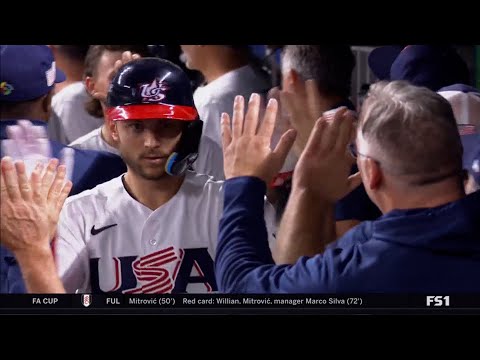 Cuba at USA, 2023 World Baseball Classic Semi-Final, March 19, 2023