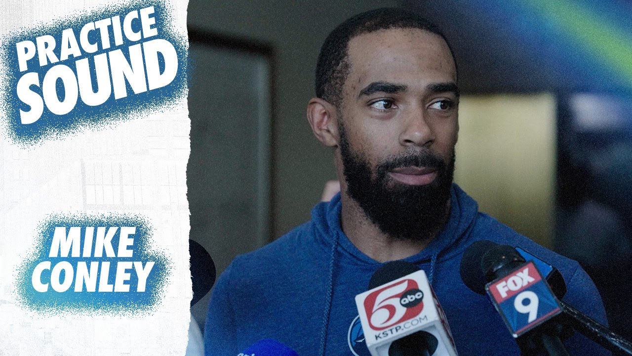 "We Can Find A Way To Win Four In A Row." | Mike Conley Practice Sound ...