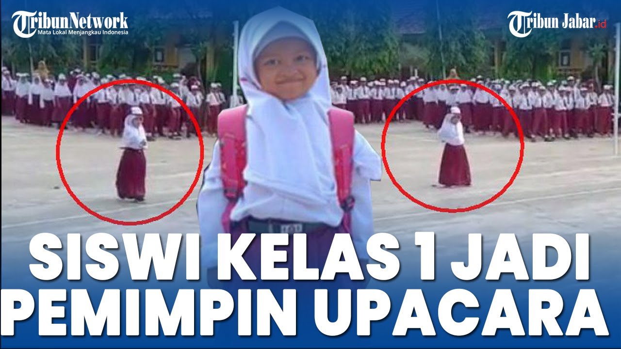 VIRAL DI MEDIA SOSIAL, Bocah Mungil Kelas 1 SD Jadi Pemimpin Upacara ...
