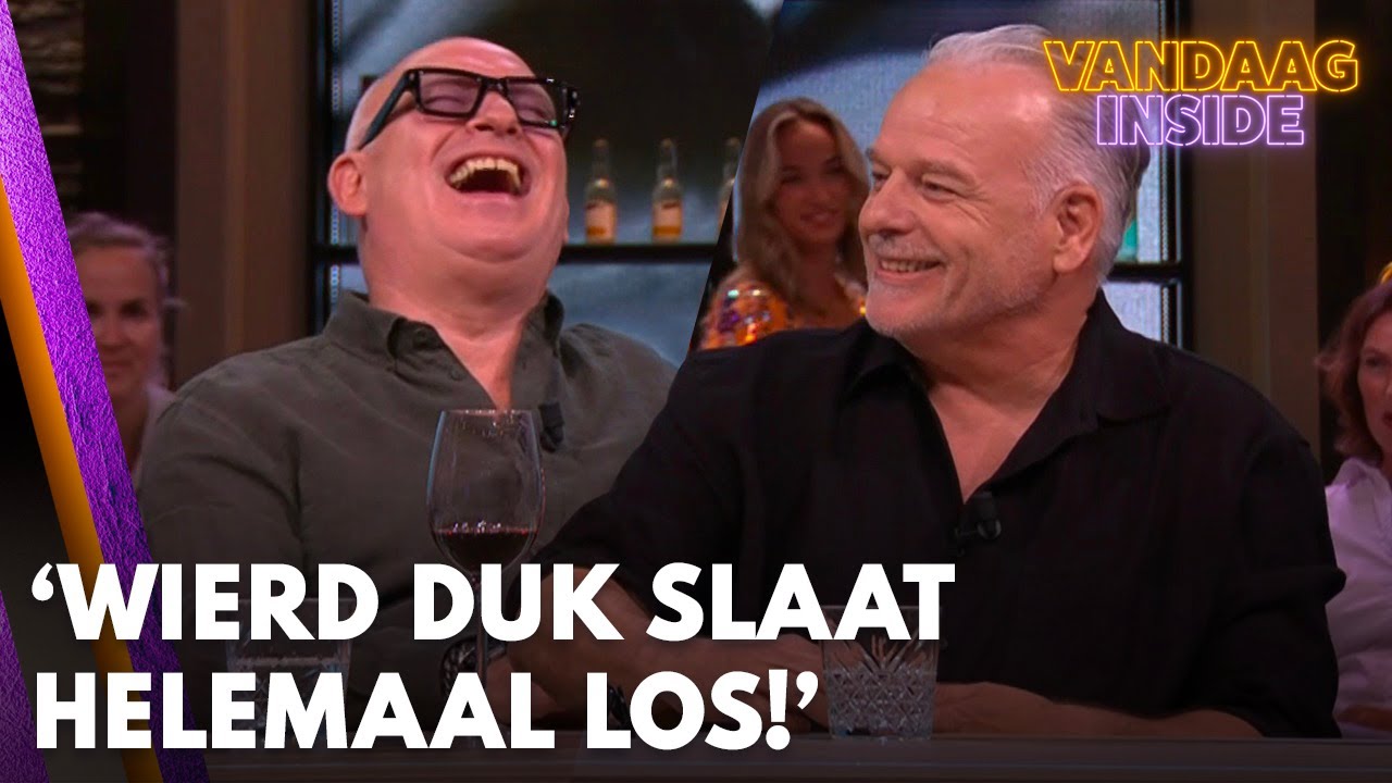 Wierd laat Vandaag Inside-tafel lachen: 'Hij slaat helemaal los ...
