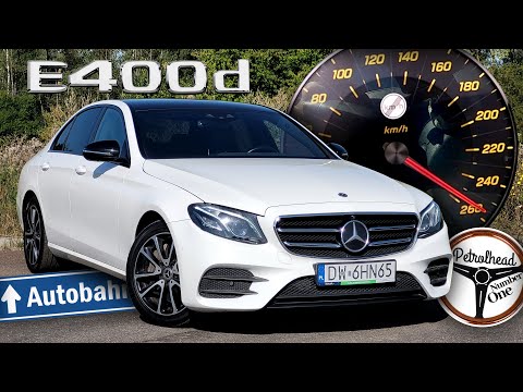 2018 Mercedes E400d 4matic (340 KM) | V-MAX, 0-100, 100-200 km/h, Próba autostradowa, TEST. | 4K
