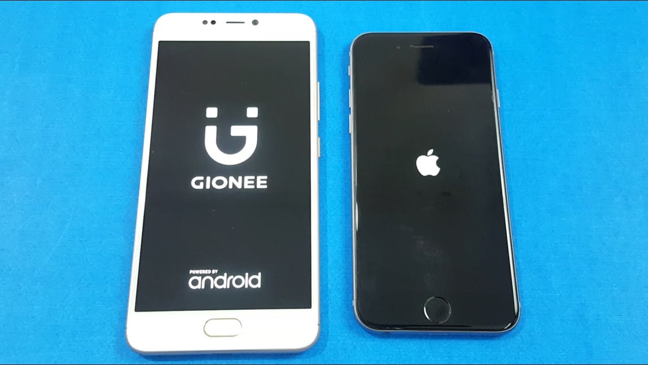 Gionee A1 vs iPhone 6 SPEED TEST COMPARISON | Real Test!! - YouTube