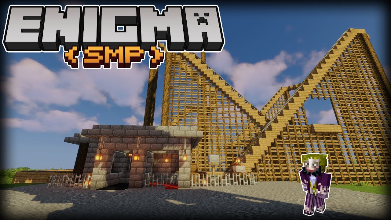 Minecraft - Enigma S2 - Pirate House & Theme Park - YouTube