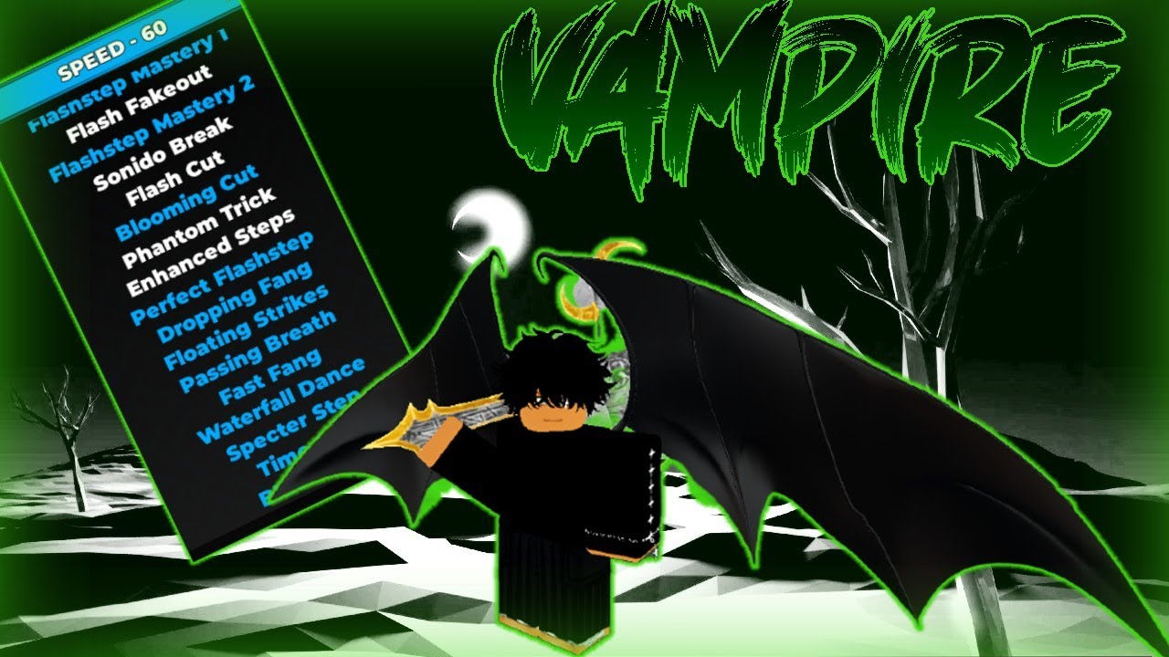 [Type Soul] The Best Vampire Arrancar Speed Build (1K SUBS GIVEAWAY ...