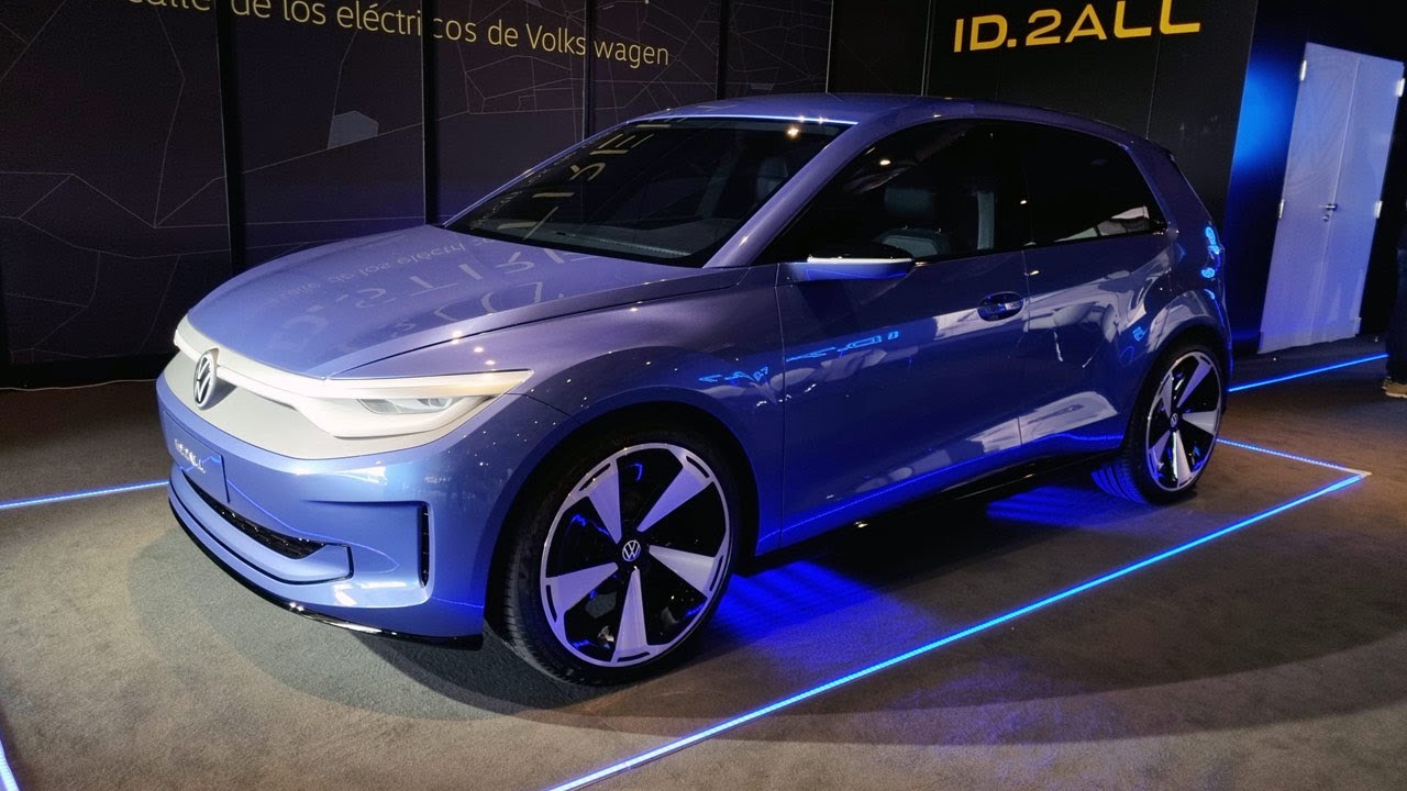 Volkswagen ID 2all Concept - exterior y 360 - YouTube