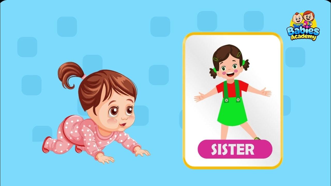 Baby Learning First Words | Learn to Talk For Babies | Teaching ...