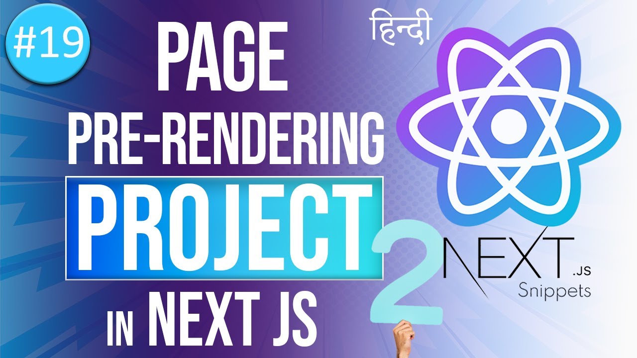 Next JS in Hindi #19 | Page Pre-Rendering & Data Fetching | Project Part-2 | Kartik Mukati - YouTube