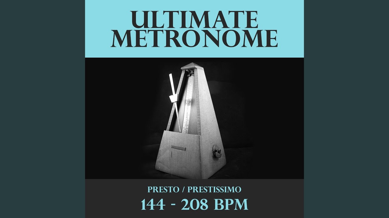 Metronome - 150 BPM - Presto - YouTube