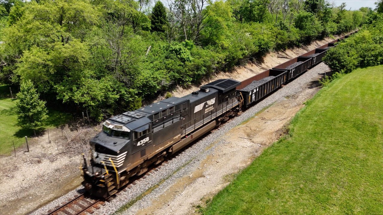 NS Dayton District-179 WB @ MP 172 Plattsburg Ohio 5-19-2024 - YouTube