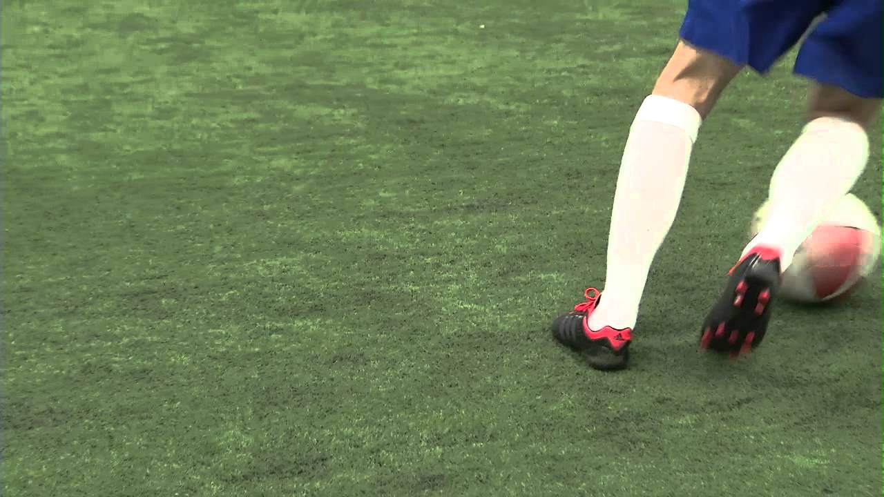 Individual Soccer Techniques - #4 Step Over Turn - YouTube