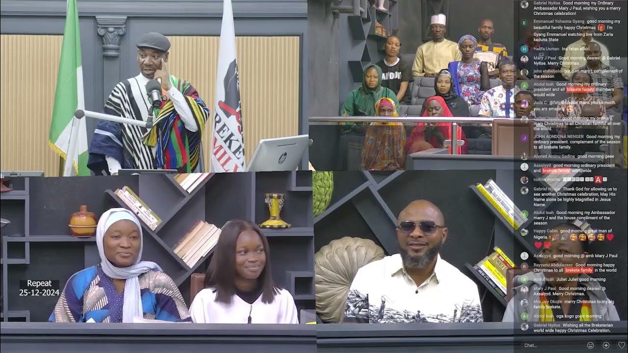 REPEAT LIVE BROADCAST OF BREKETE FAMILY PROGRAM FOR 25TH DECEMBER 2024 - YouTube