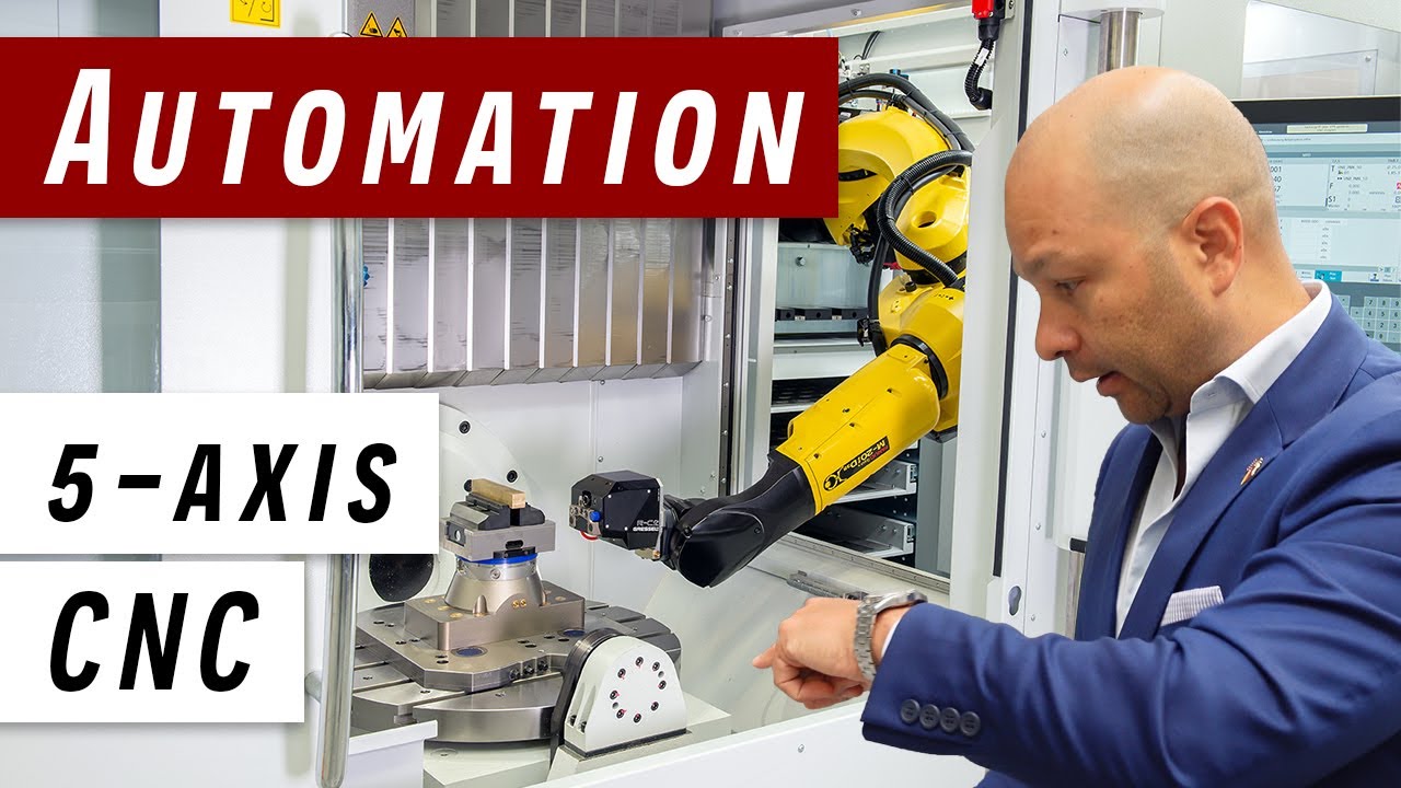 Flexible 5-Axis Automation Tailored to Your Production Needs: SPINNER ...