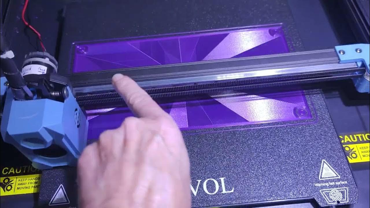 SOVOL SV08 Gaps in first layer now fixed - YouTube