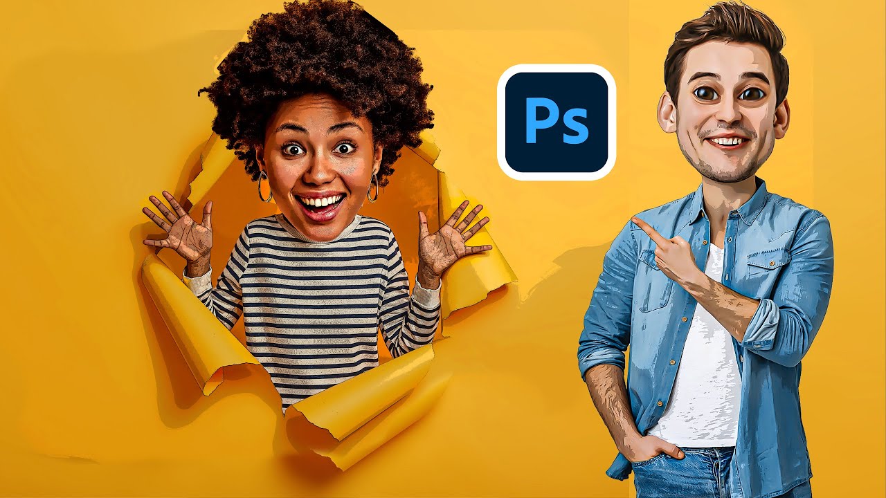 How To Turn Photo Into Cartoon Effect | Cartoonize Yourself - YouTube